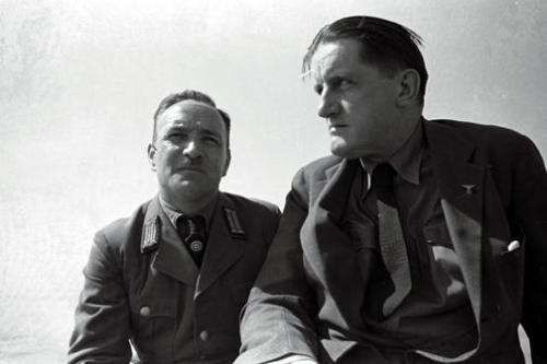 [Ernst Franz Hanfstaengl with NAZI party official on a boat] | Objects ...